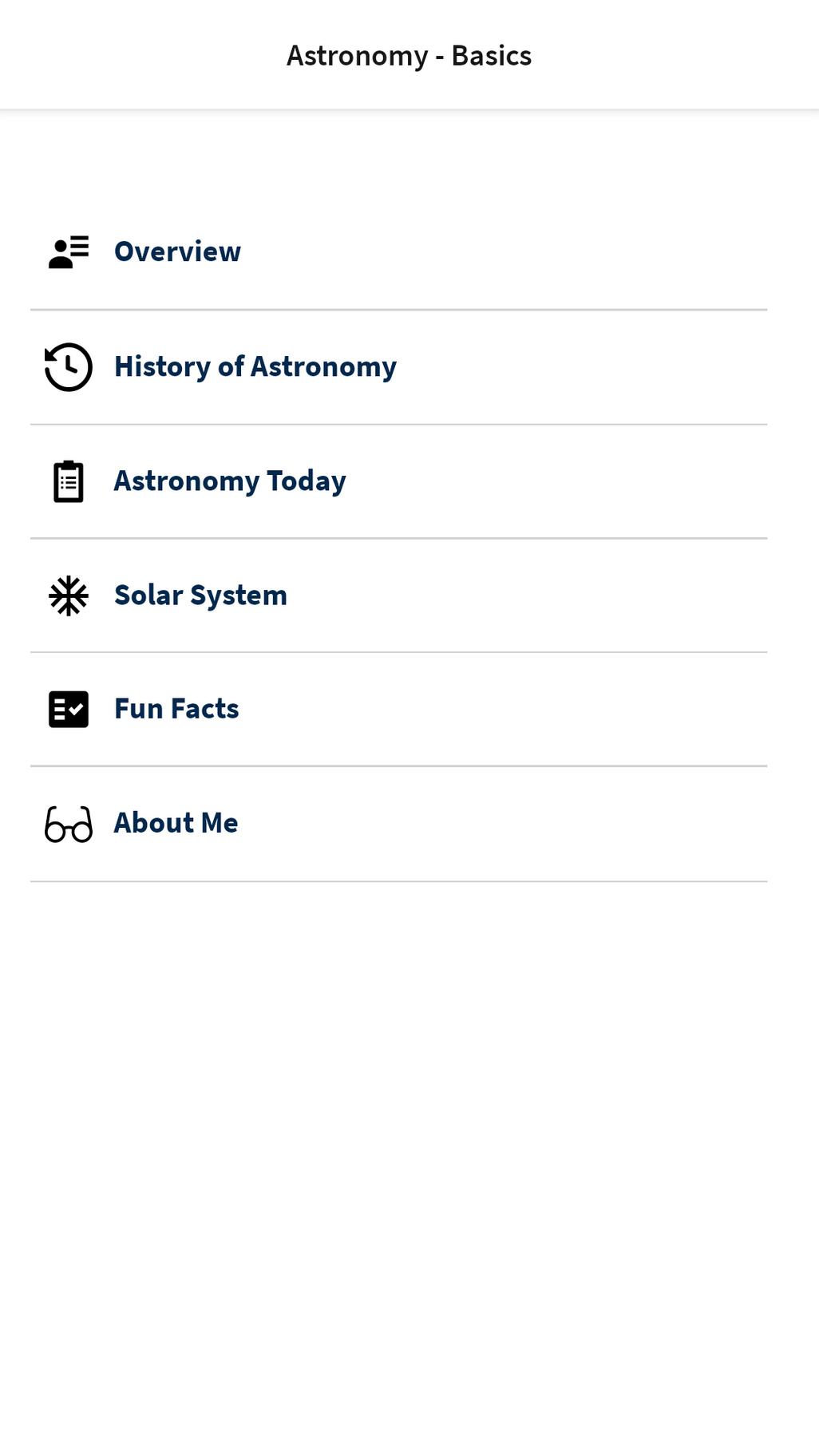 Astronomy Basics Apk For Android Download