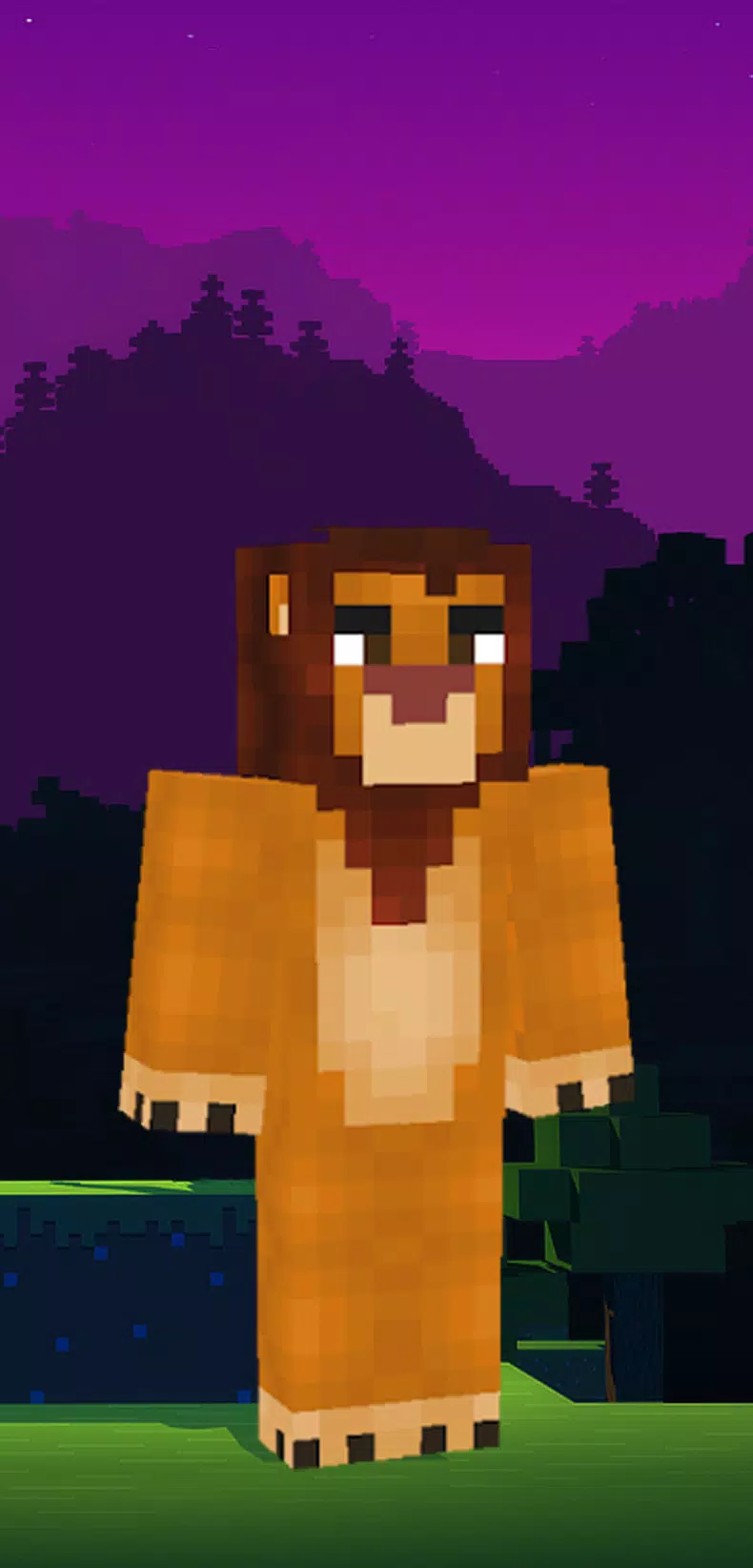 Minecraft Lion Skin