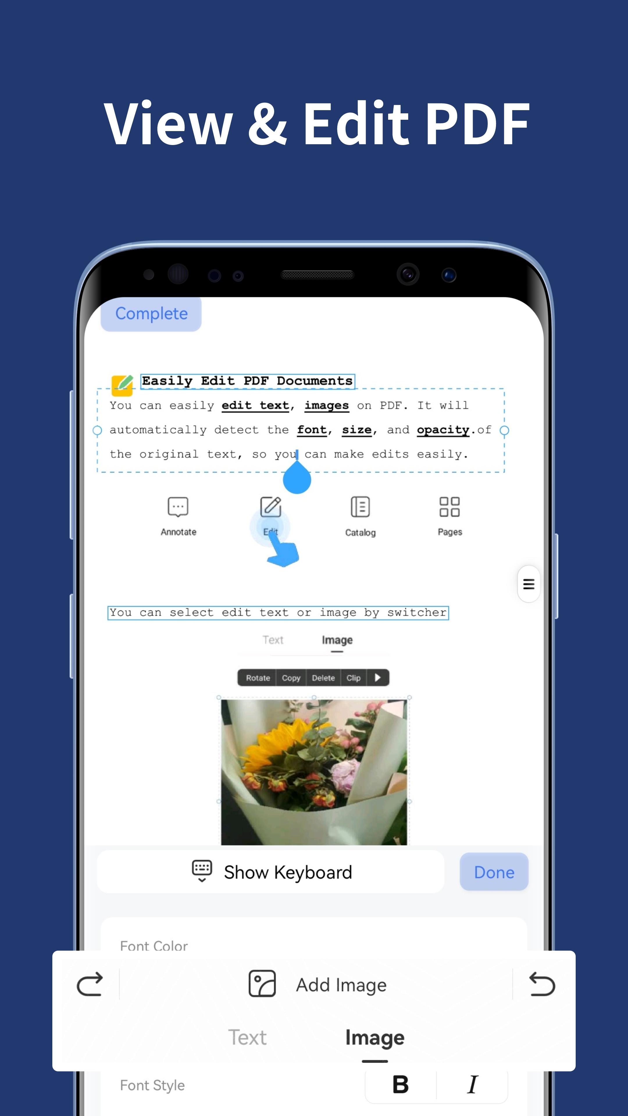 ดาวน์โหลด Pdf Editor Pro แก้ไขและอ่าน Apk สำหรับ Android