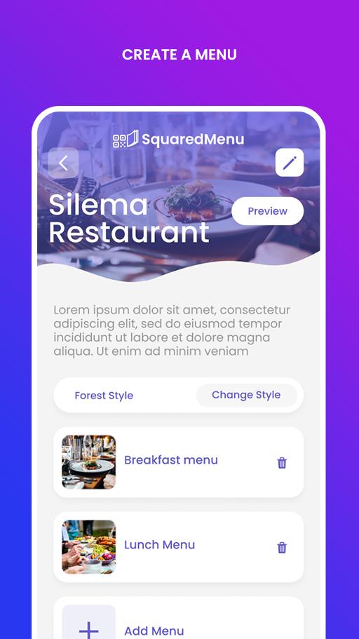Descarga de APK de Squared Menu–QR Menu Creator para Android Descarga de APK de Squared Menu–QR Menu Creator para Android