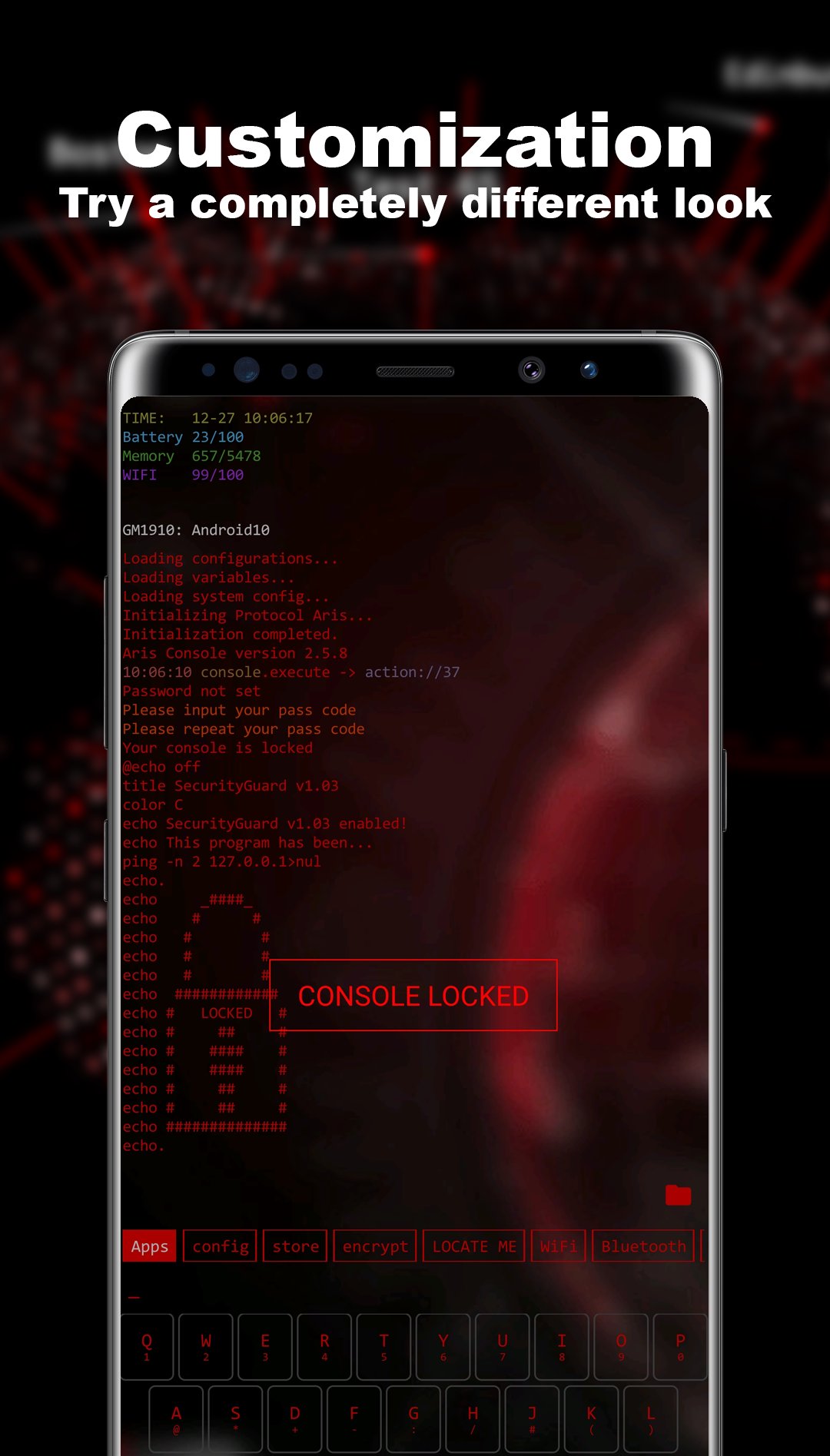 Terminal Green Hacker Theme - Aris Themes APK for Android Download