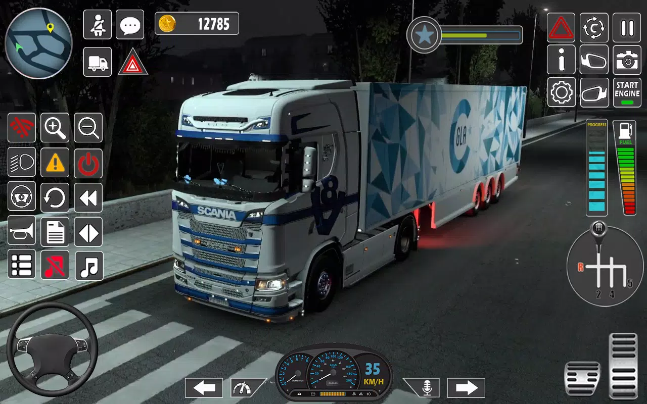Tractor Trailer Driving Games