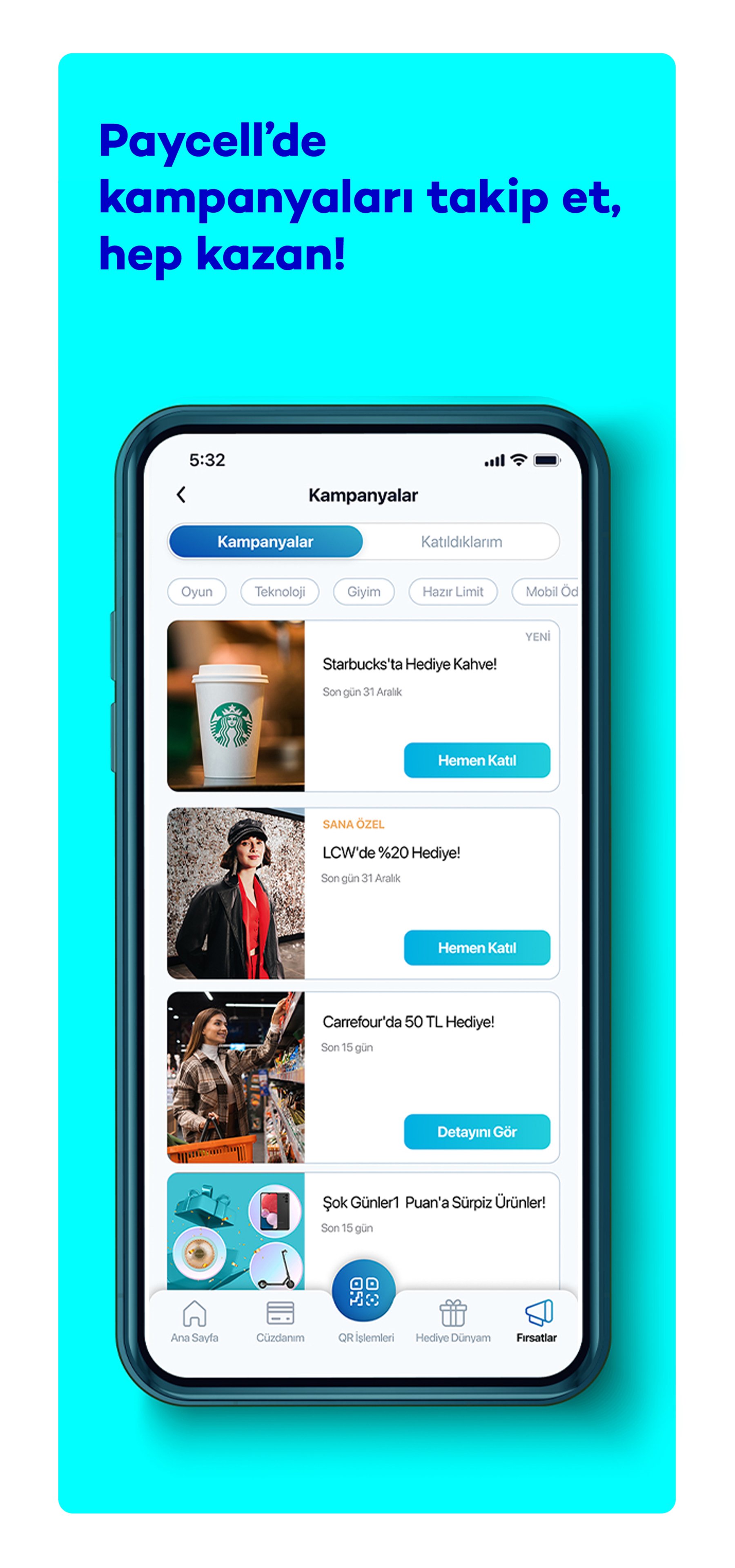 Android İndirme için Paycell APK