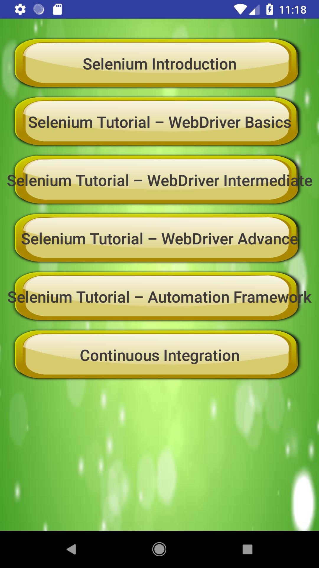 Selenium Complete Tutorial For Android Apk Download