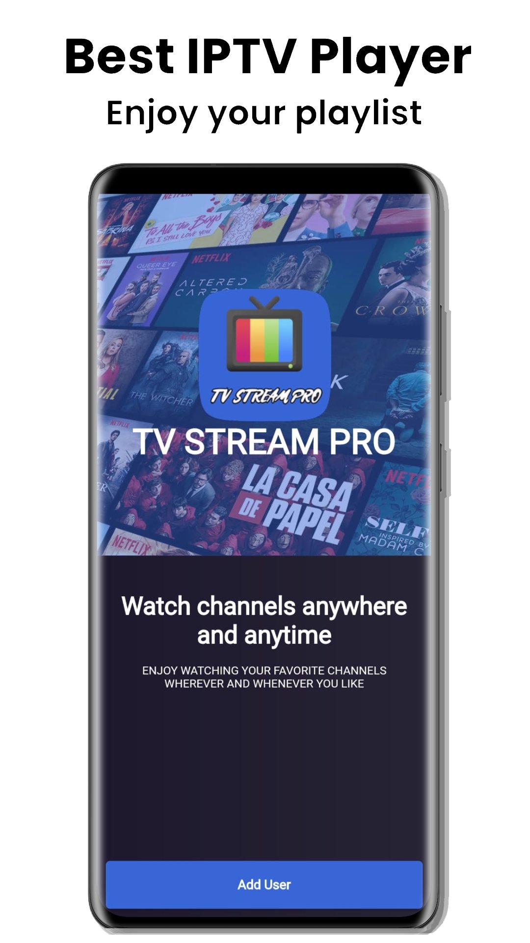 Tải xuống APK TV Stream Pro: IPTV Player M3U cho Android