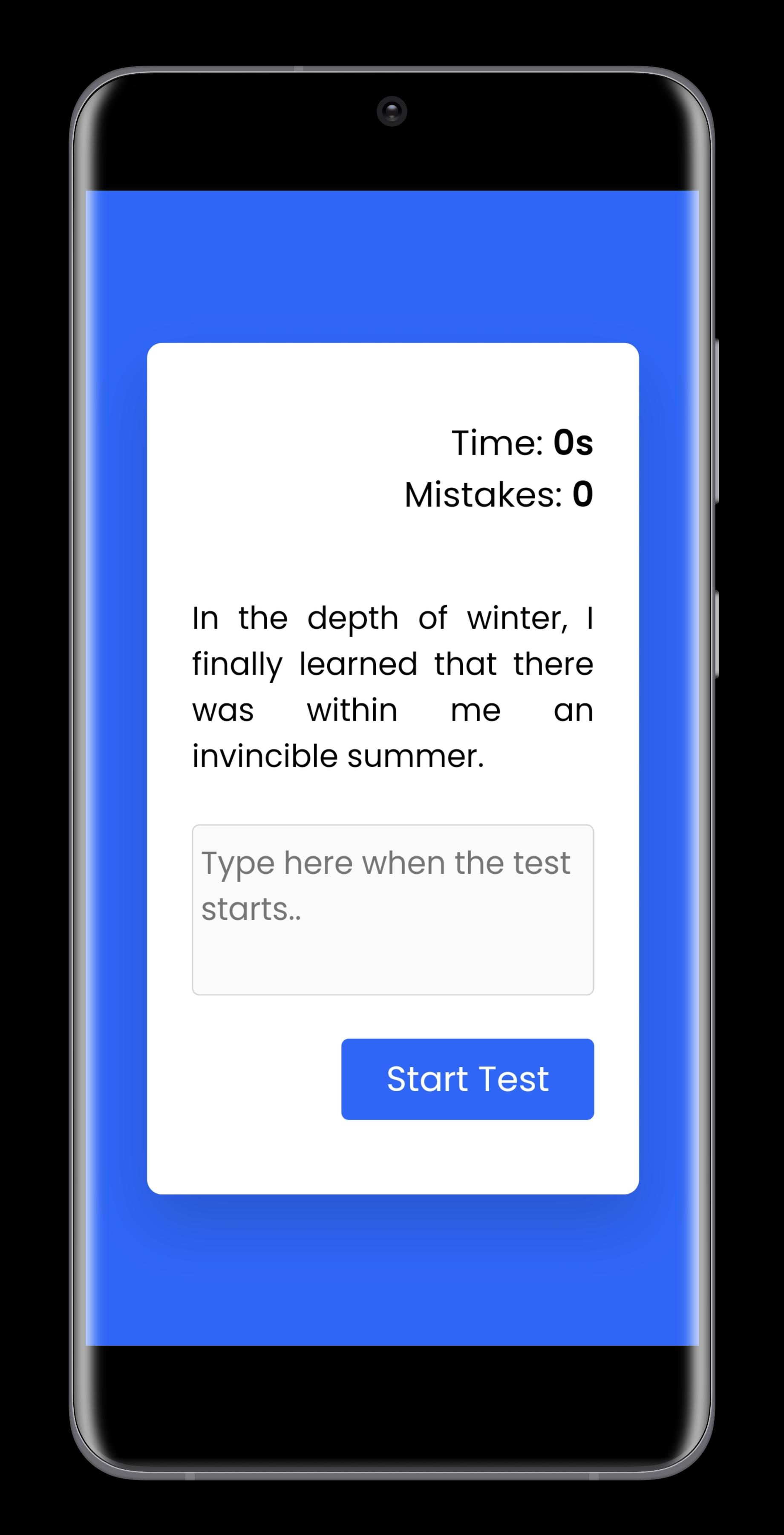 Typing Speed Test APK Download for Android - Latest Version Typing Speed Test APK Download for Android - Latest Version