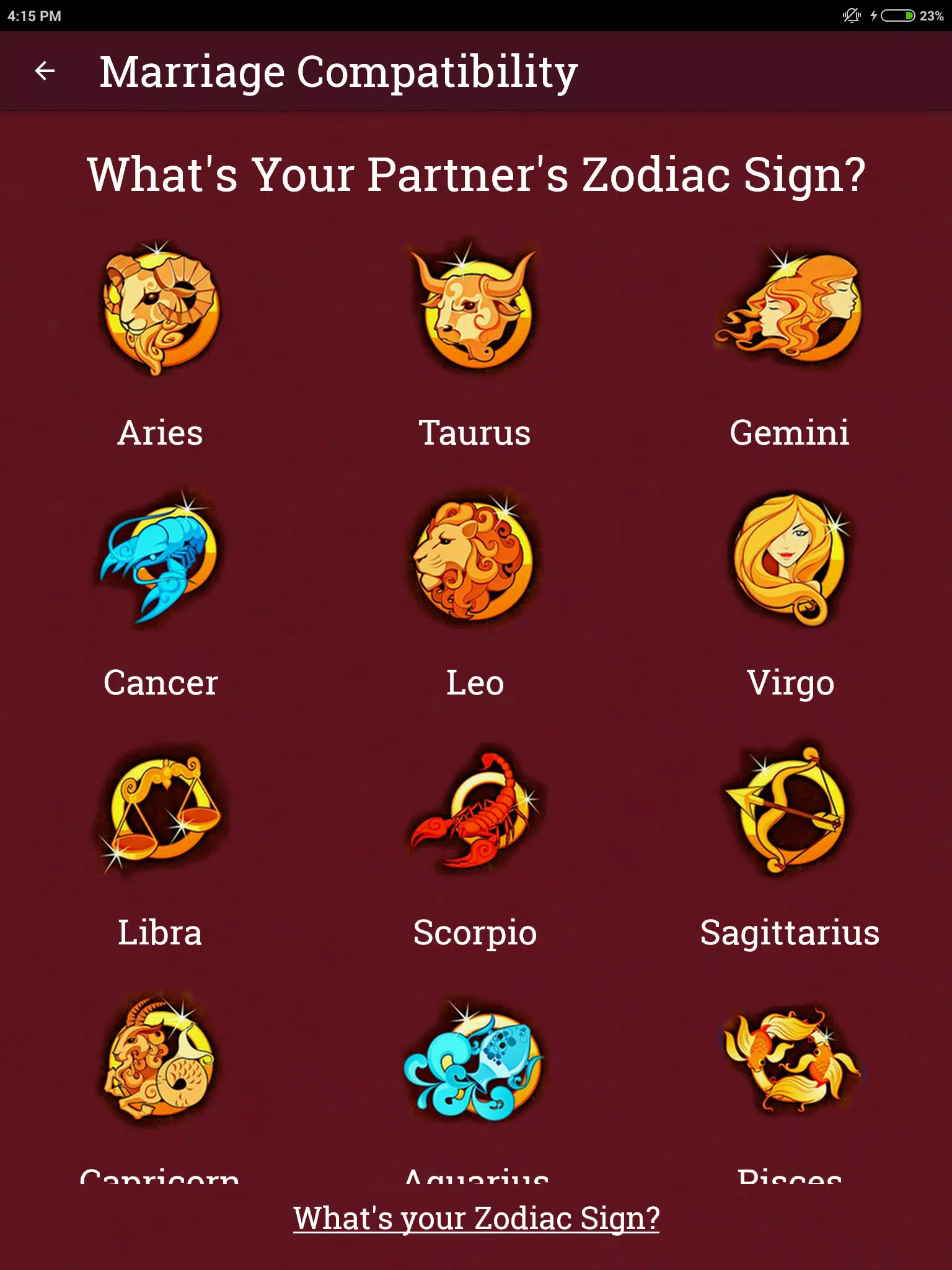 Zodiac Signs Compatibility For Marriage