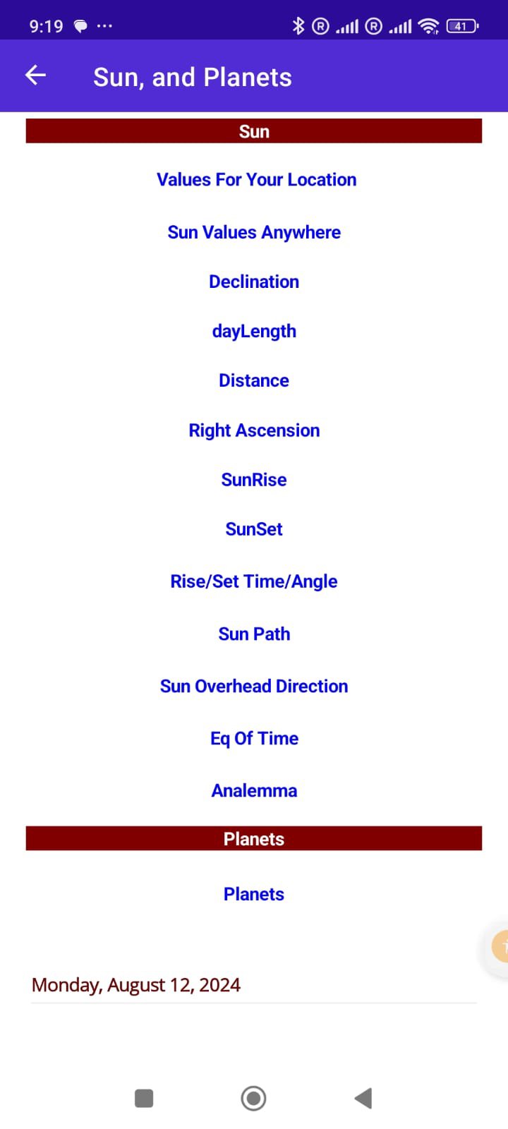 Descargar SunCalc APK Última Versión 21.2.0 para Android