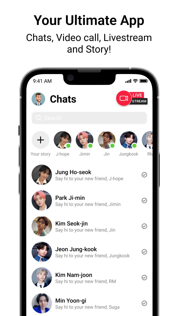 BTS AI Chat, Call & Live APK for Android Download