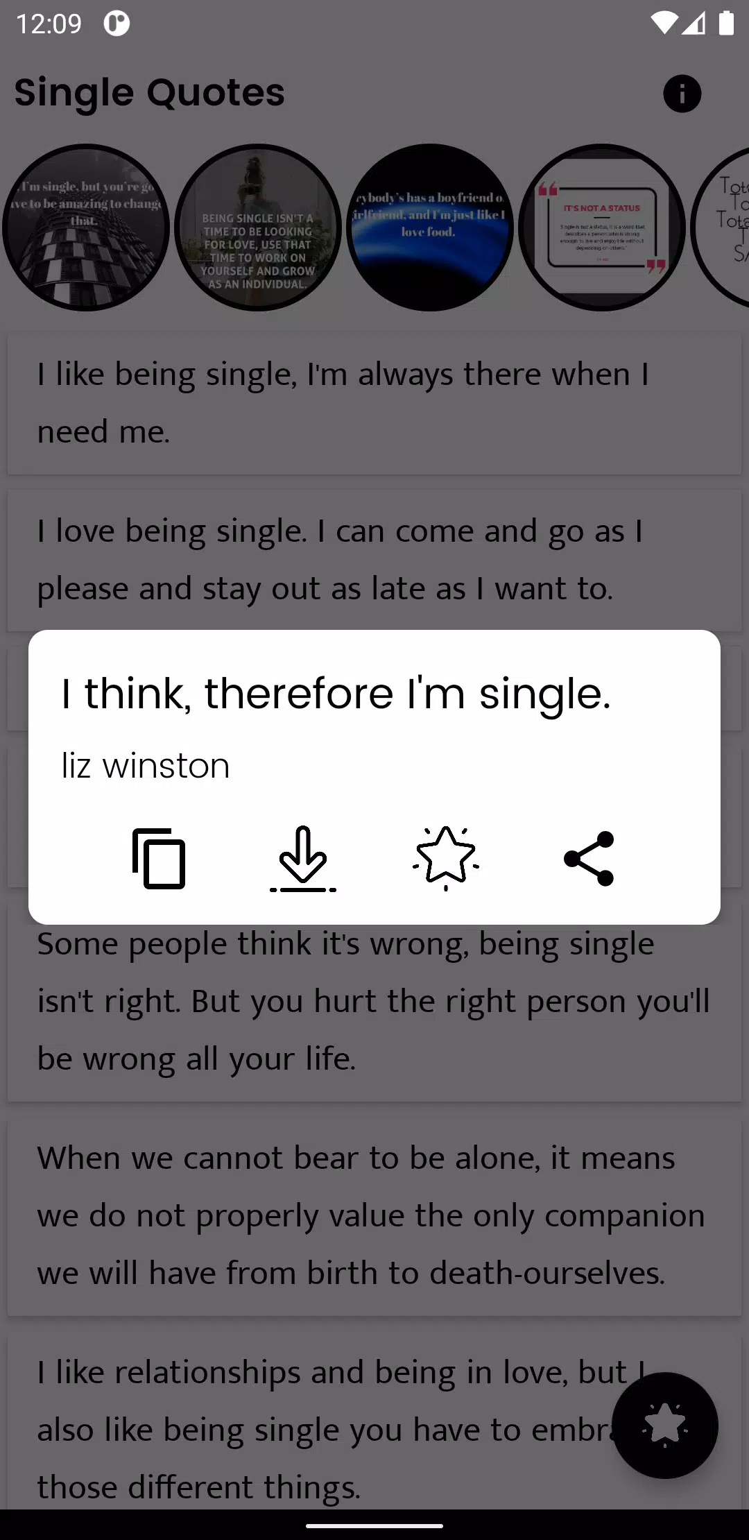 Im Single Quotes And Sayings