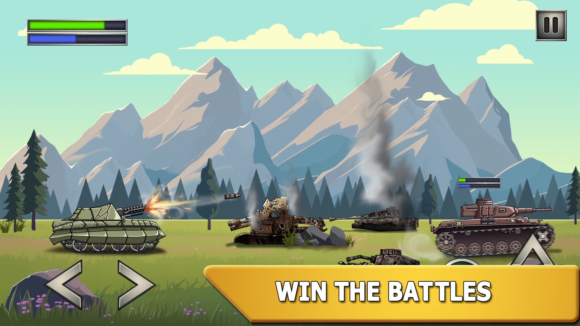 Tank Fury: Boss Battle 2D APK for Android Download