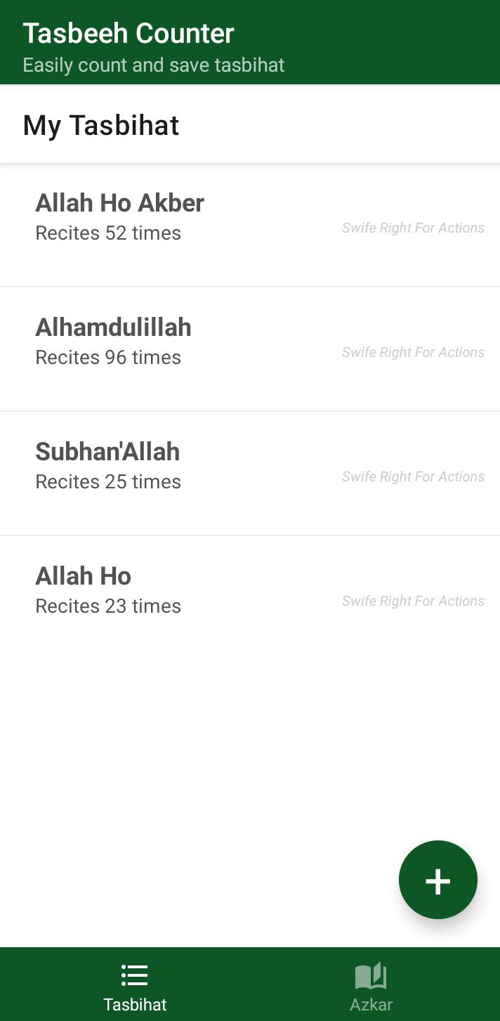 Descargar Tasbeeh Counter & Azkar APK Última Versión 1.4 para Android