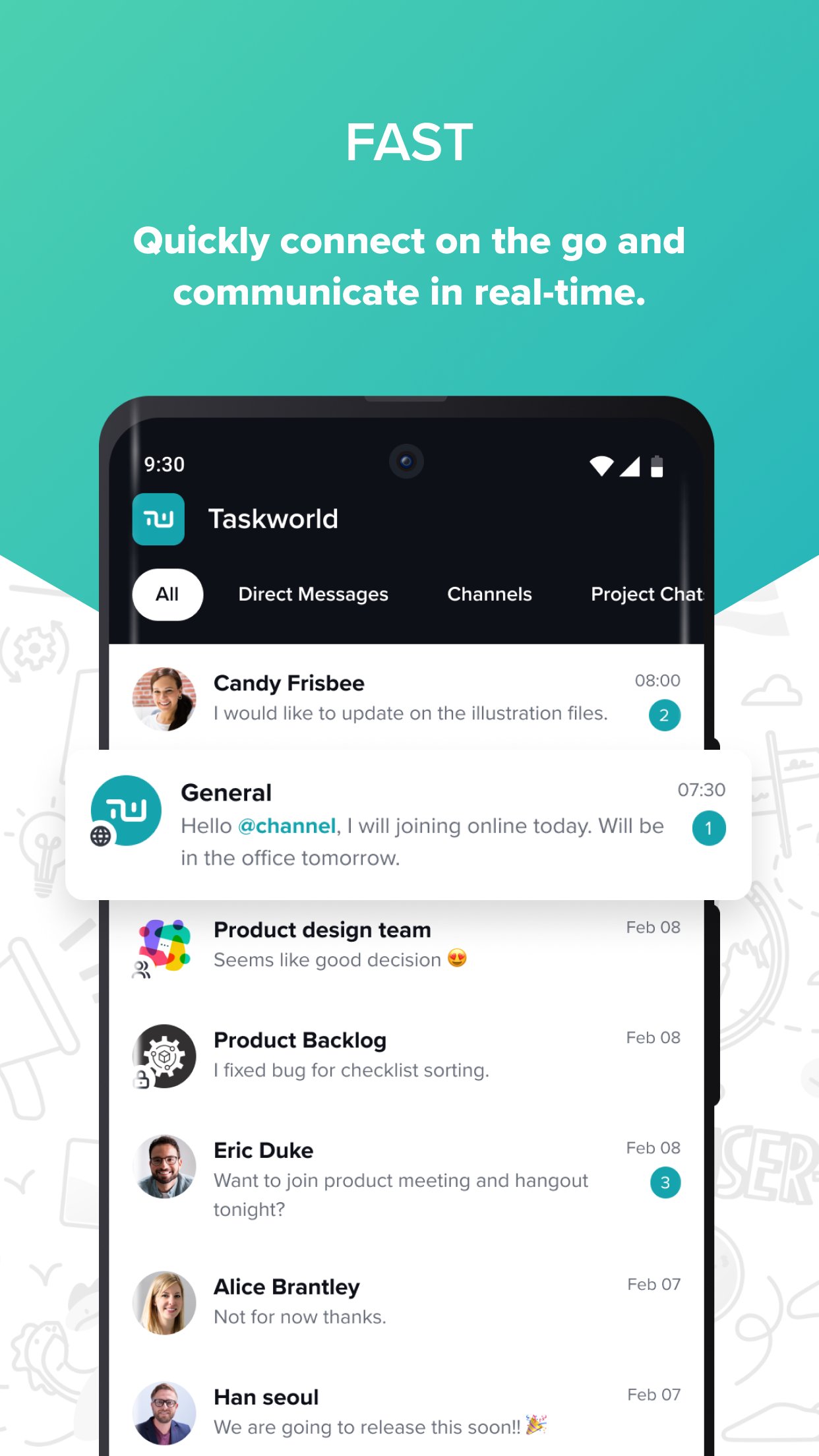 Descargar Taskworld Chat APK para Android - Última Versión