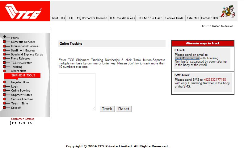 TCS Tracking APK for Android Download