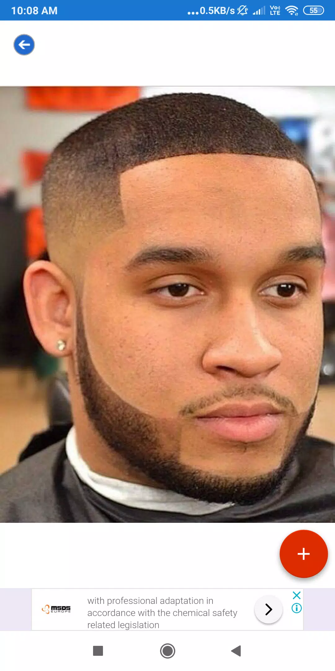 Stubble Beard With Buzz Cut