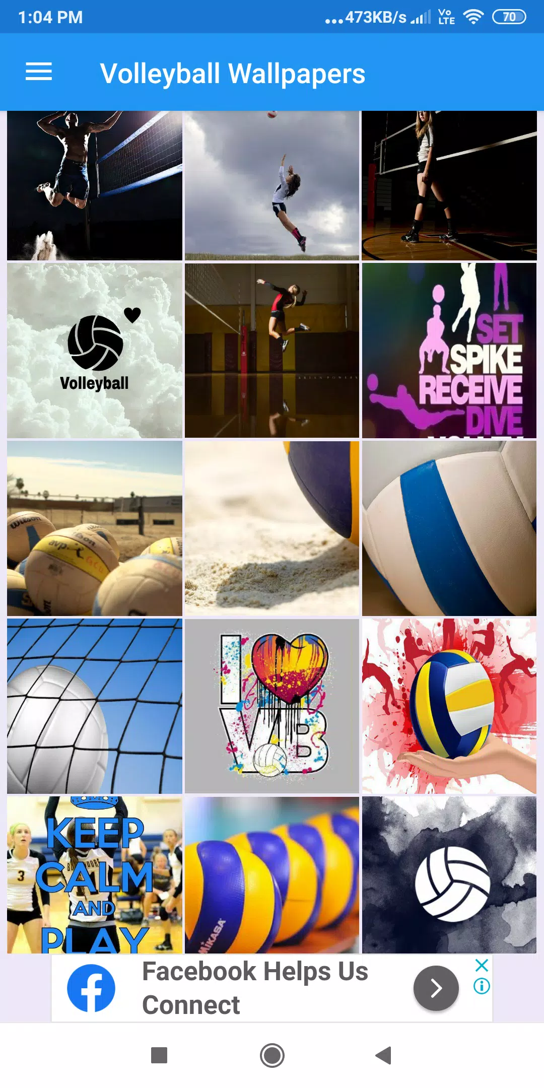 Keep Calm Volleyball Desktop Wallpapers