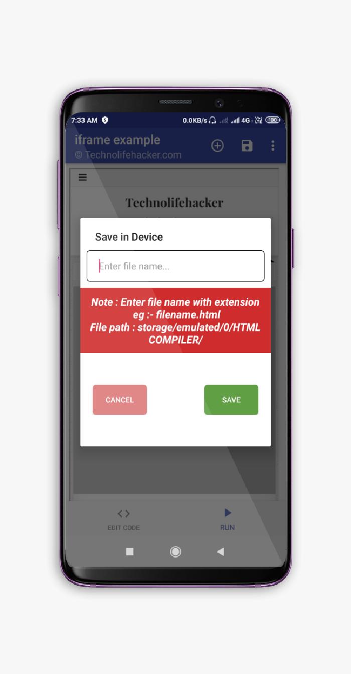 Html Compiler Htmlcssjavascript Compilereditor Apk For Android Download