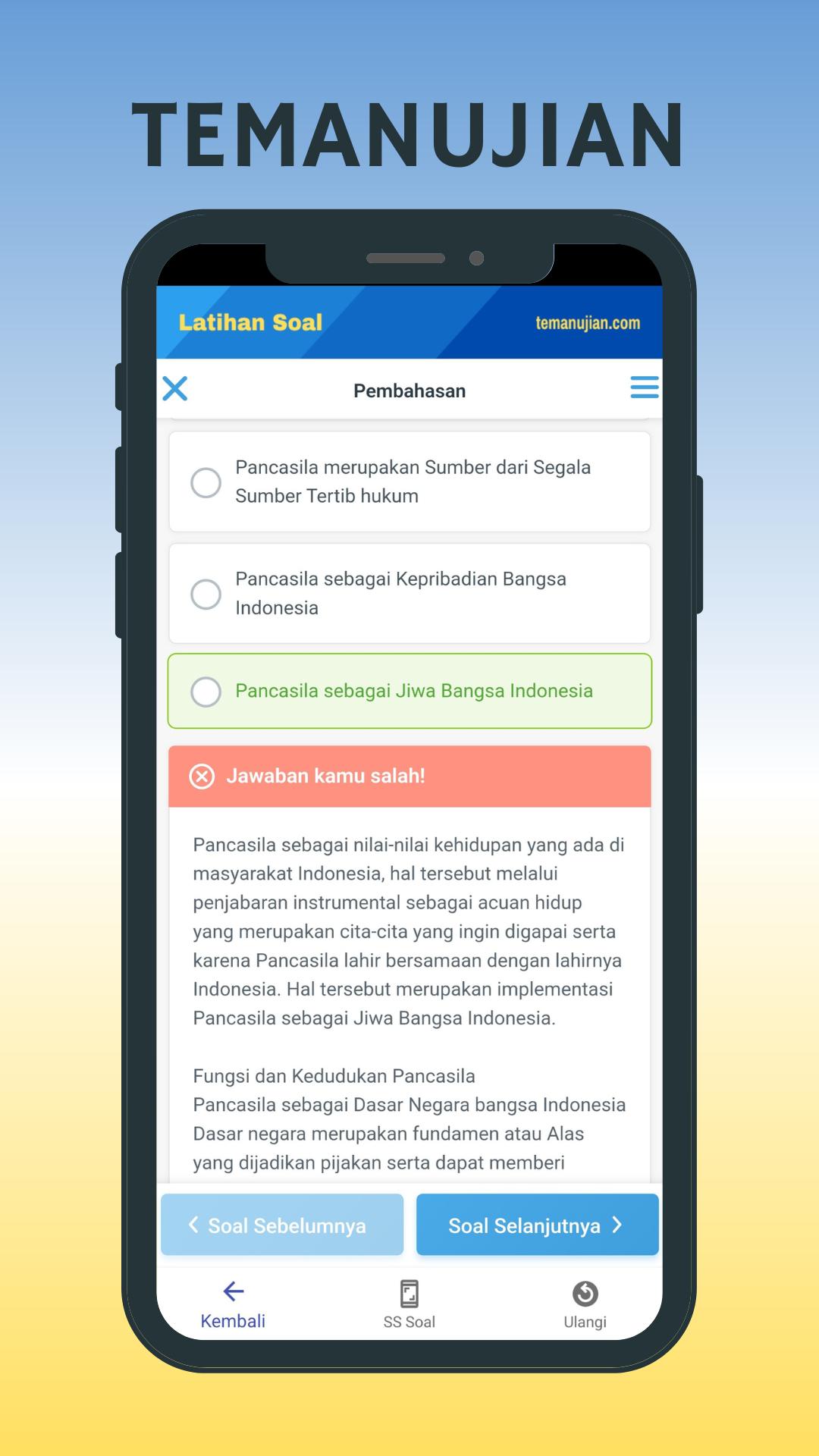 Latihan Soal SIMAK UI Premium Latest Version 1 for Android Latihan Soal SIMAK UI Premium Latest Version 1 for Android