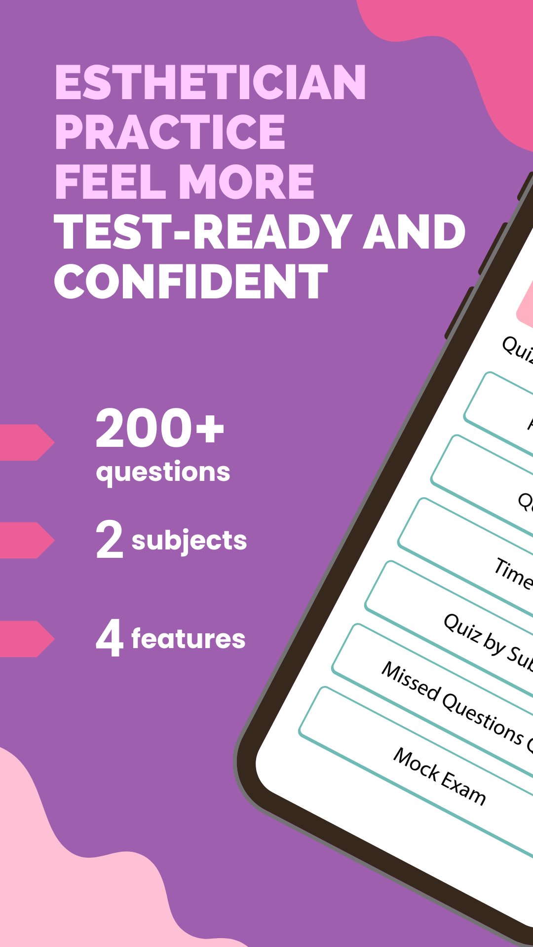 Esthetician Exam Prep Center Android के लिए APK डाउनलोड करें