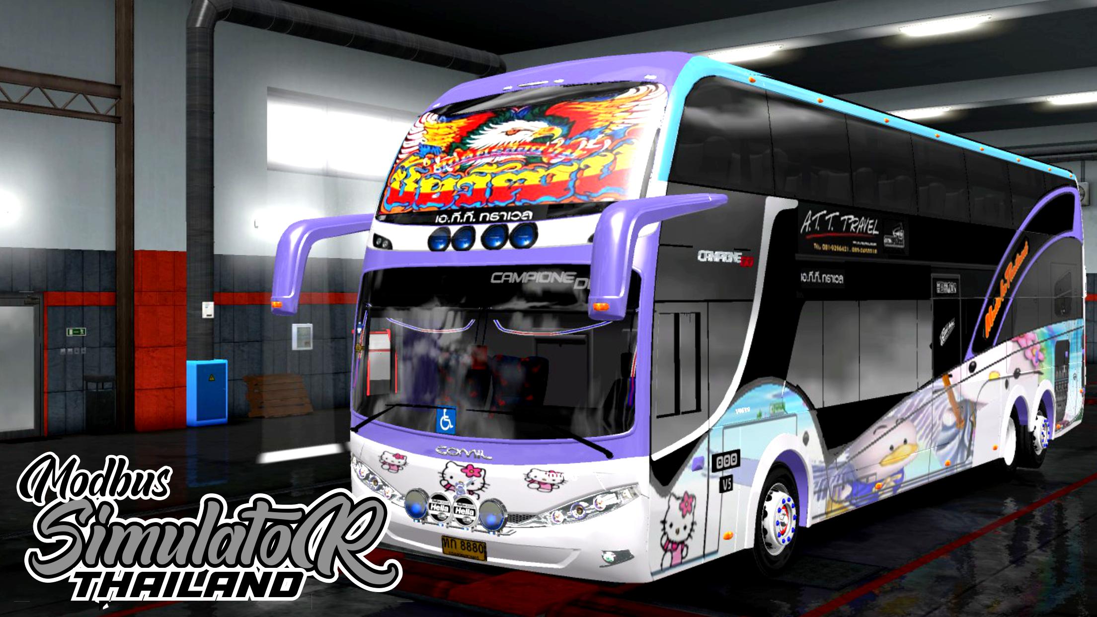 قم بتنزيل Apk لـ Mod Bus Simulator Thailand للأندرويد أحدث الإصدار