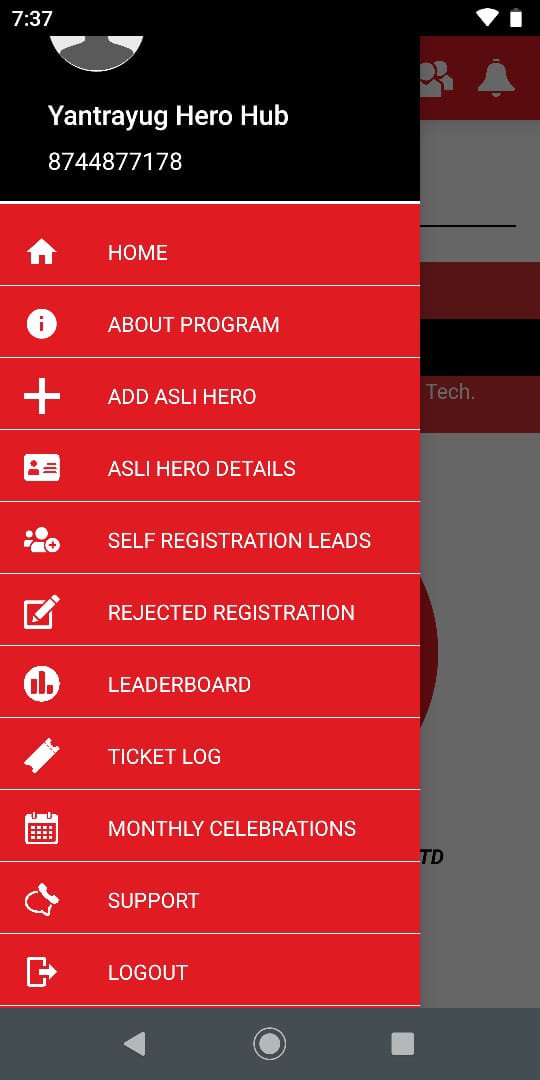 Asli Hero Executive App APK للاندرويد تنزيل