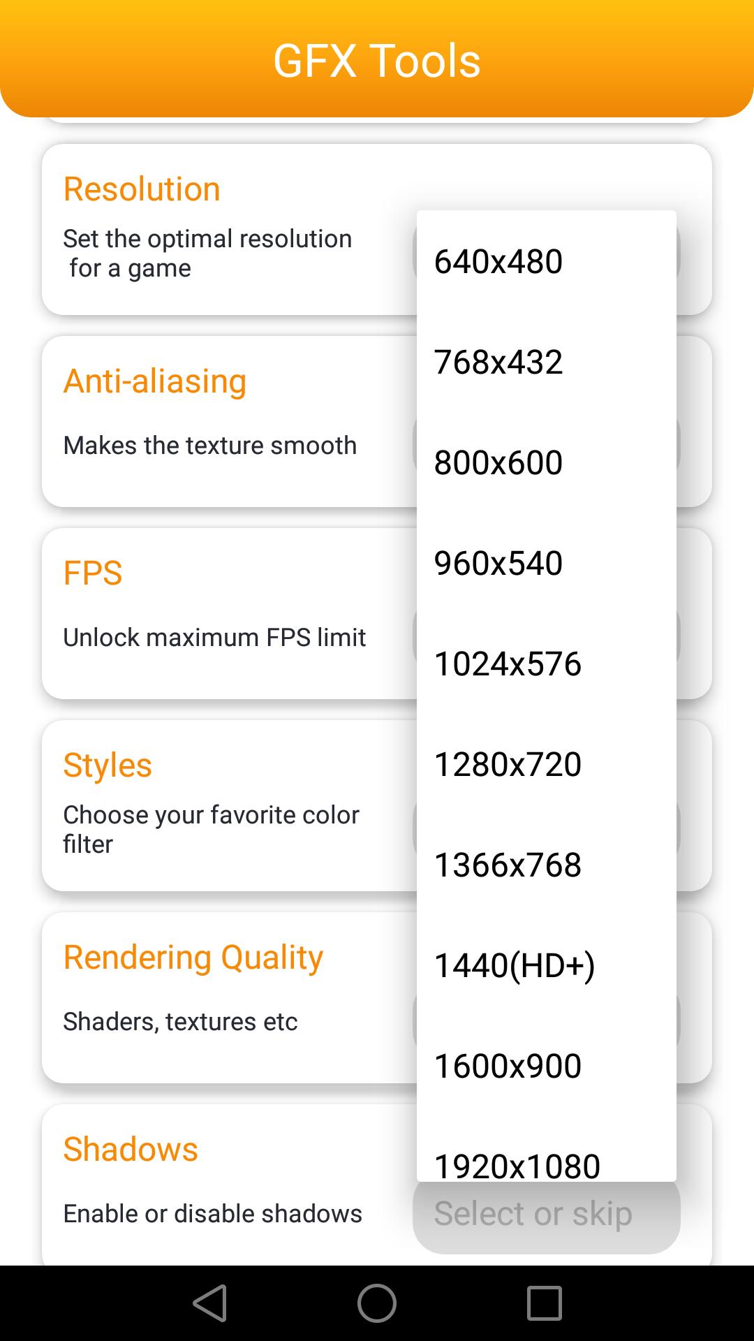 GFX Tool - Advance Game Launcher & Optimizer APK for Android Download