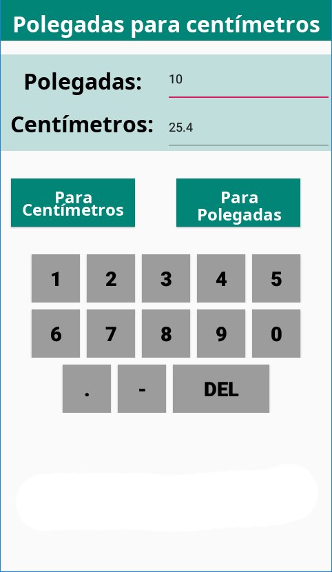Download do APK de Polegadas para centímetros para Android