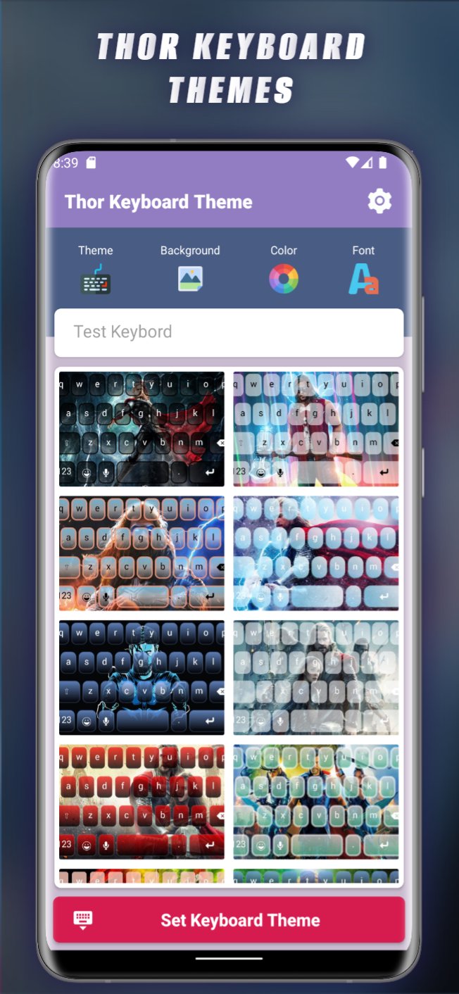 Thor Keyboard Theme APK for Android Download