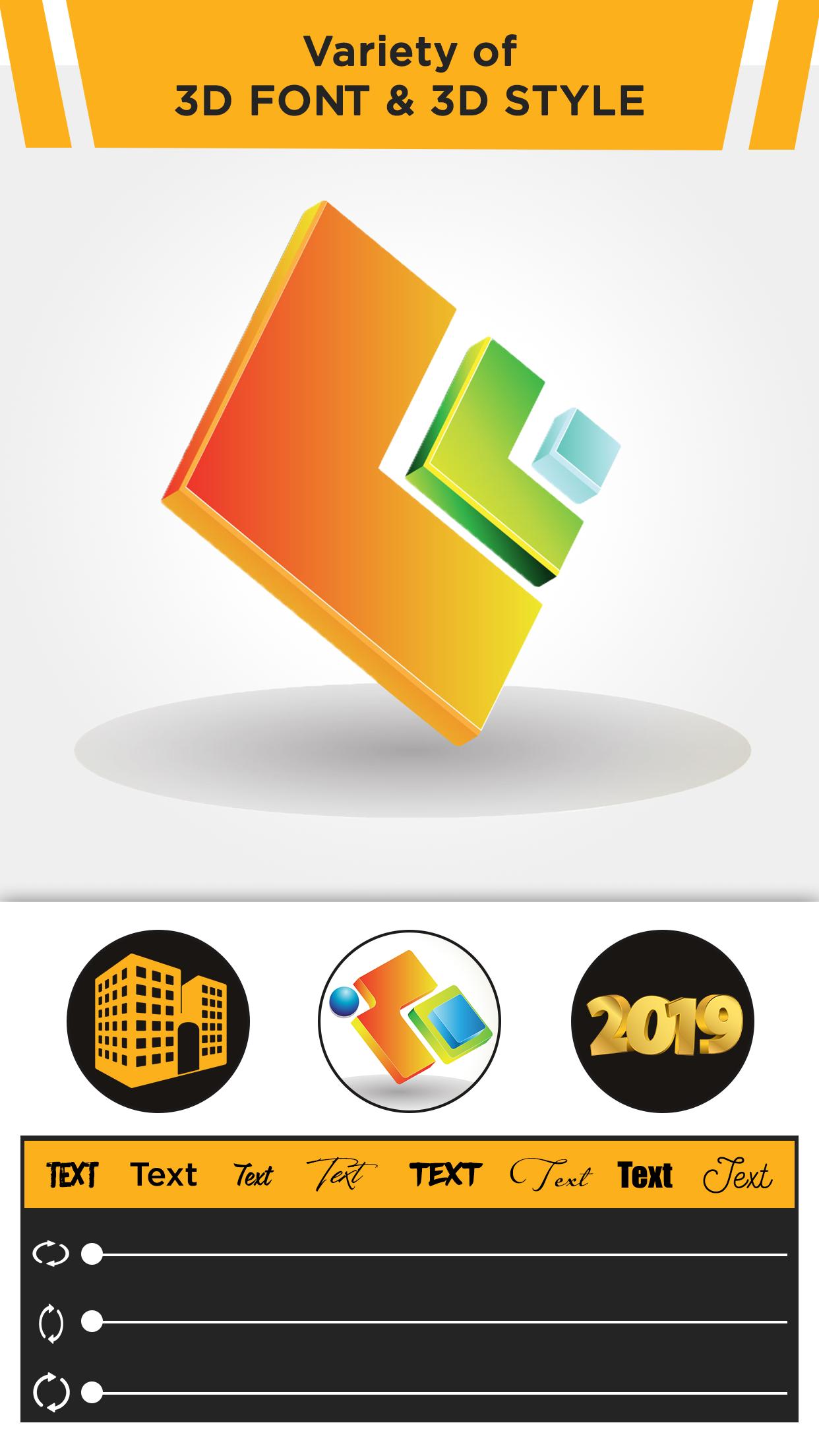 3D Logo Maker for Android - APK Download 3D Logo Maker for Android - APK Download