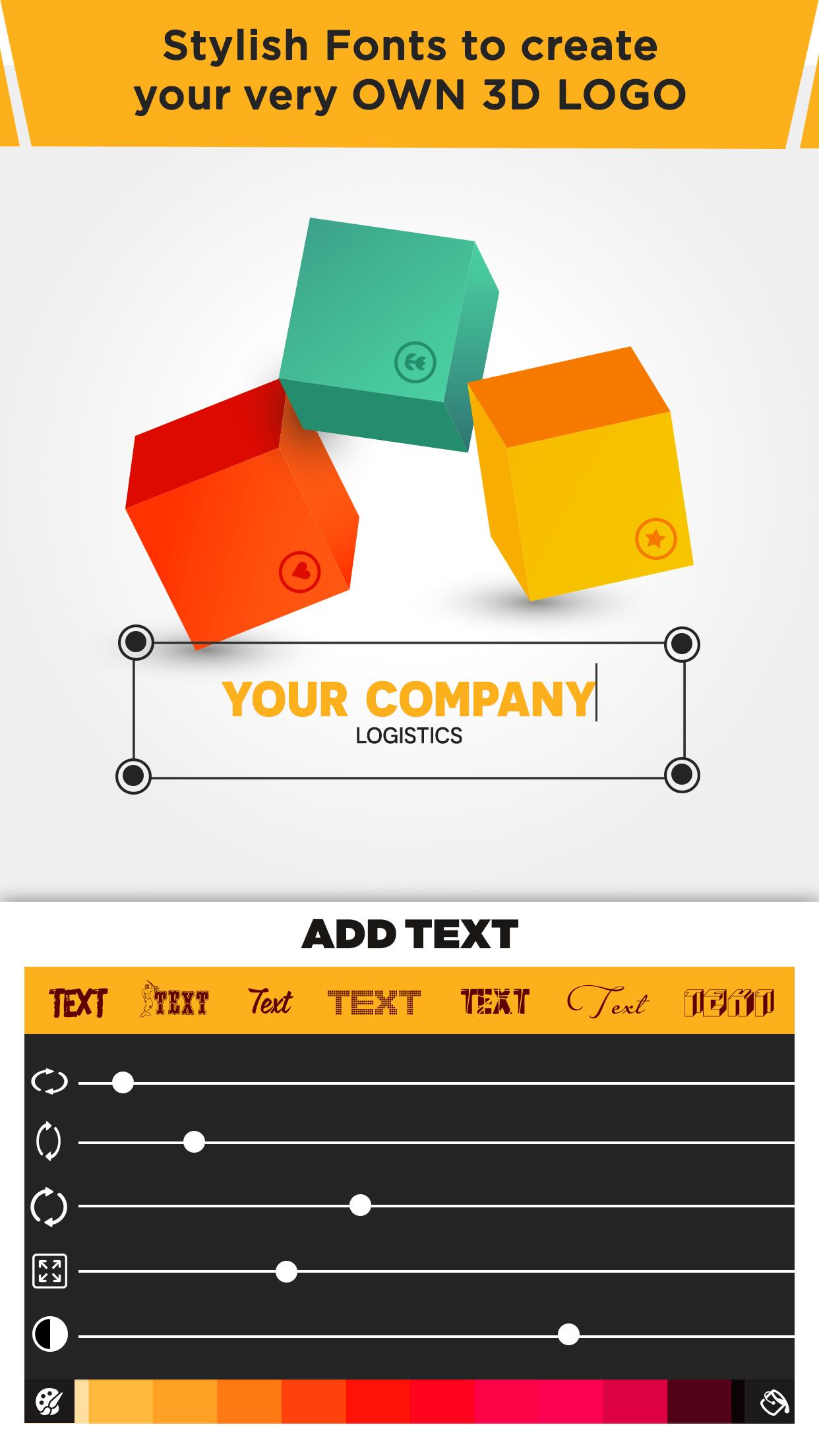 3D Logo Maker for Android - APK Download 3D Logo Maker for Android - APK Download