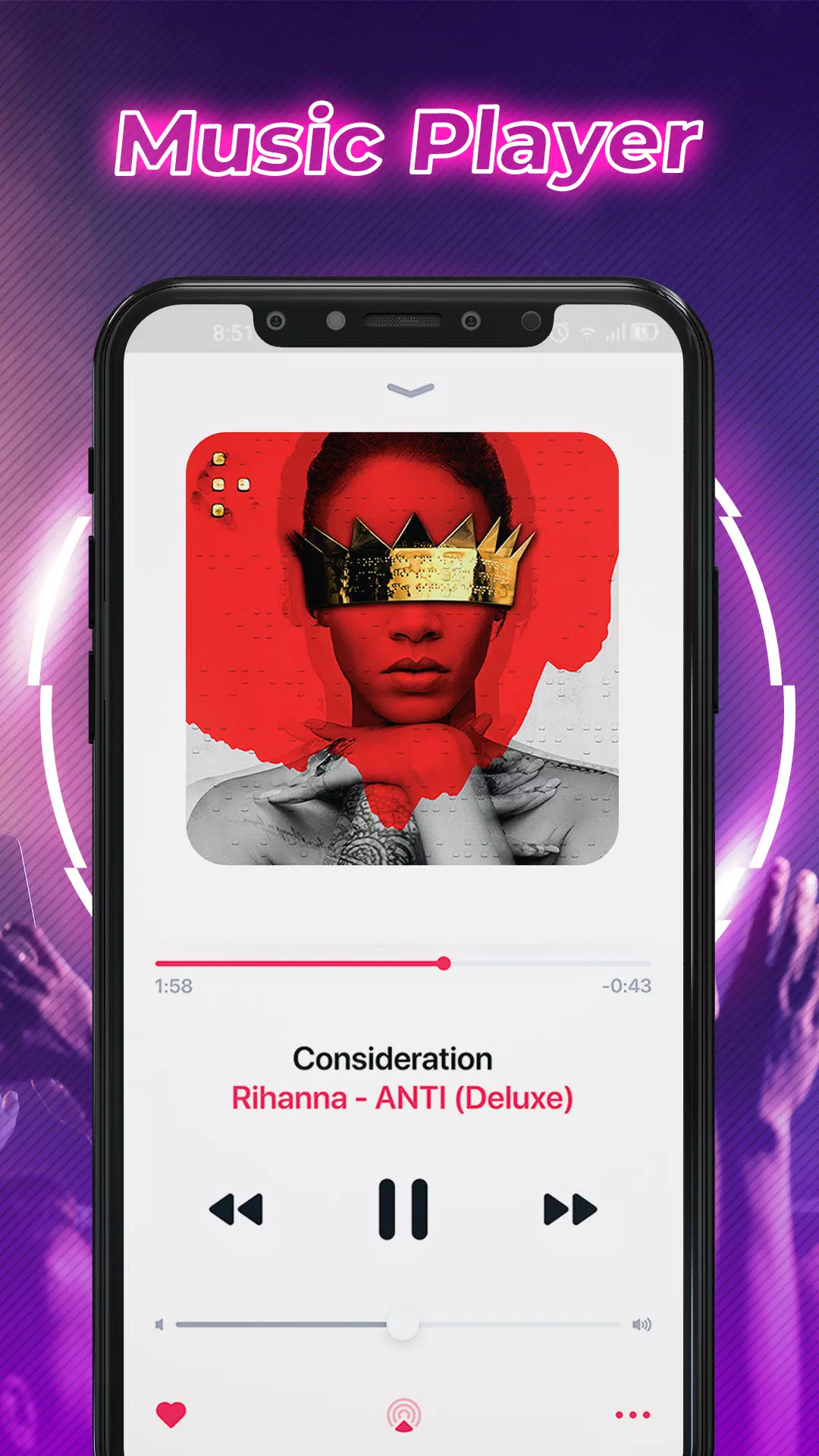 Screenshot Iphone Music