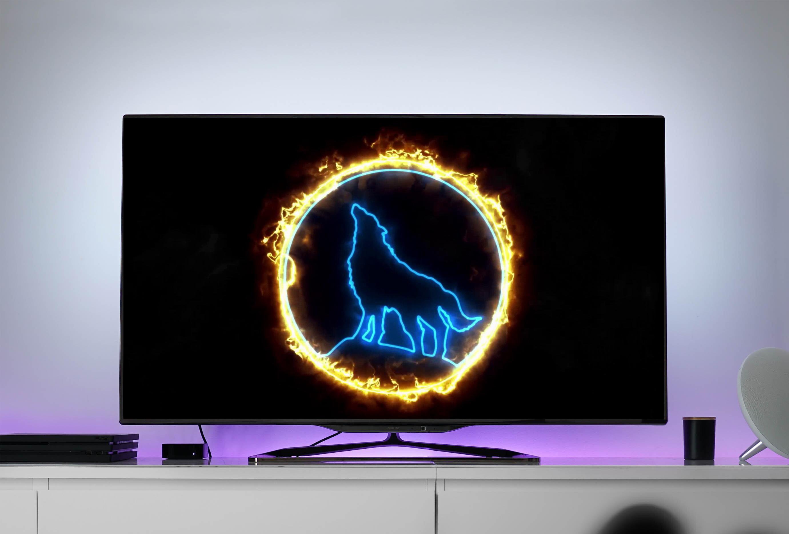 Wolf Logo Animation TV Wallpapers APK voor Android Download