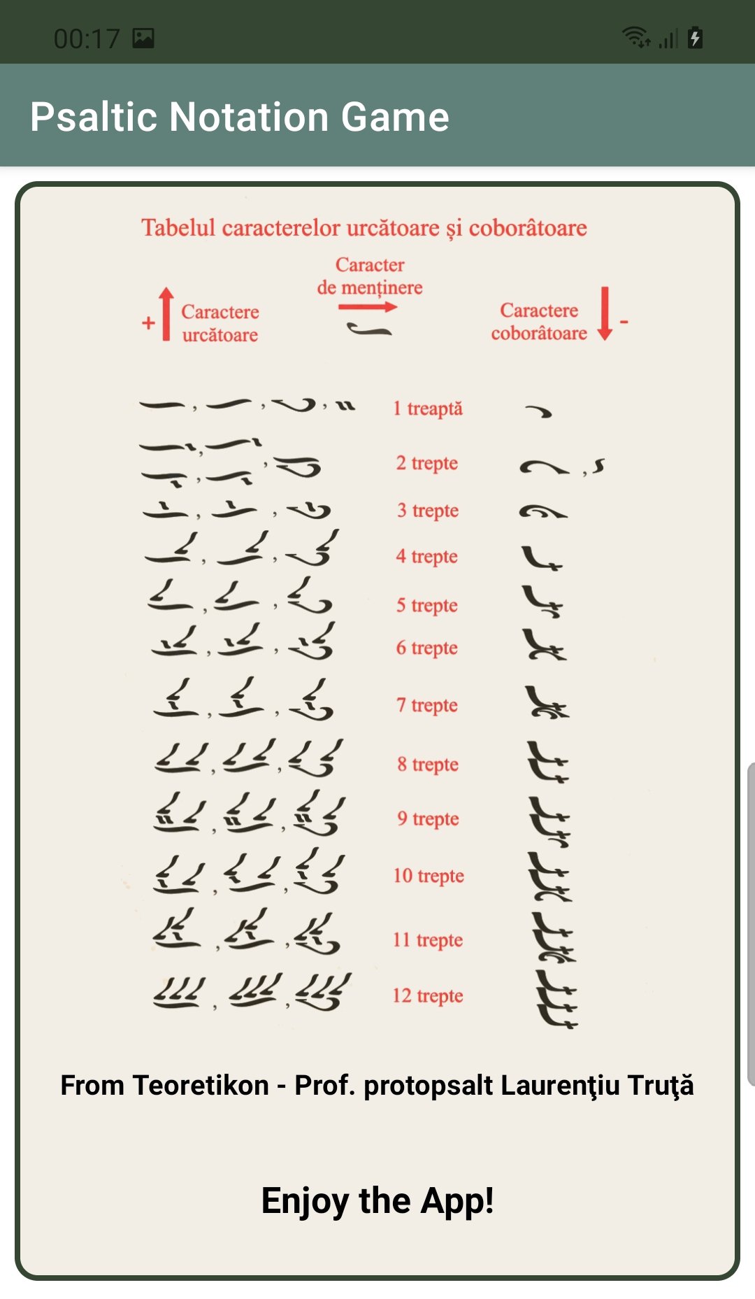 Download Psaltic Notation Game Latest Version 1.0.4 Android APK File