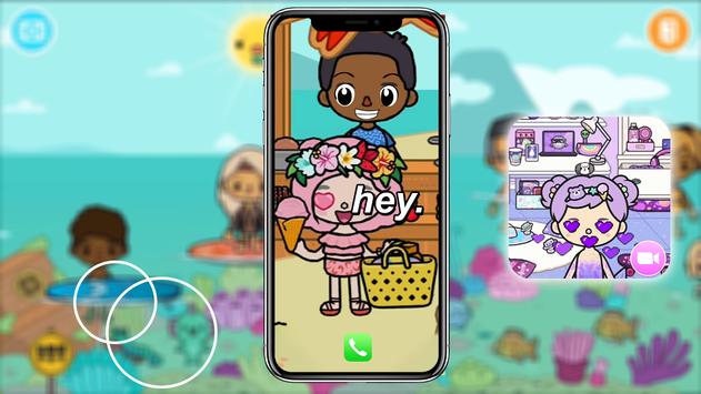 Скачать Toca Boca Miga Town Fake Call Apk для Android