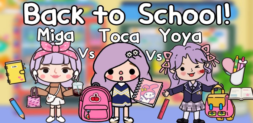 Baixar APK de Happy Toca boca School Life para Android - Última Versão
