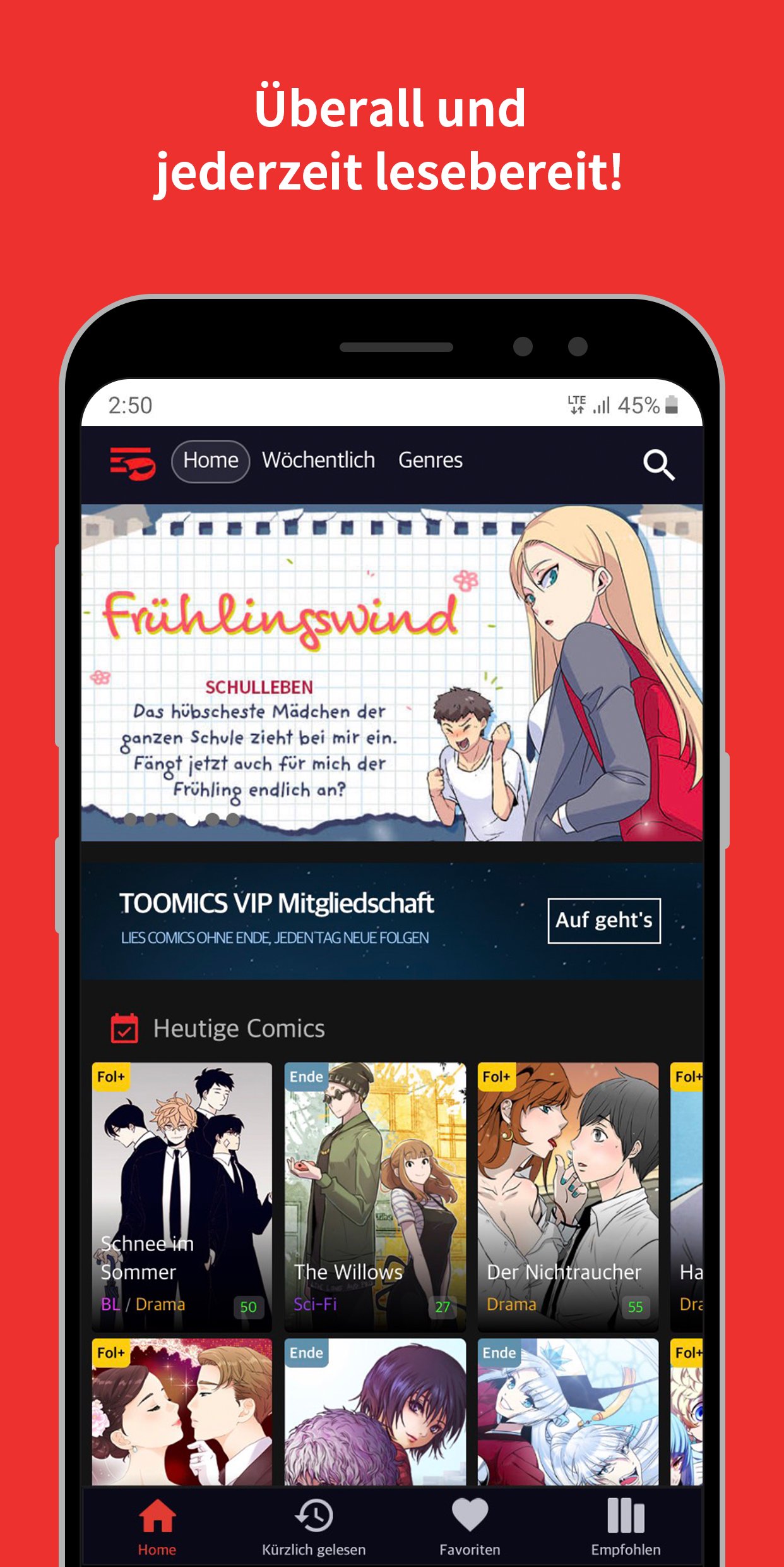 Toomics APK für Android herunterladen