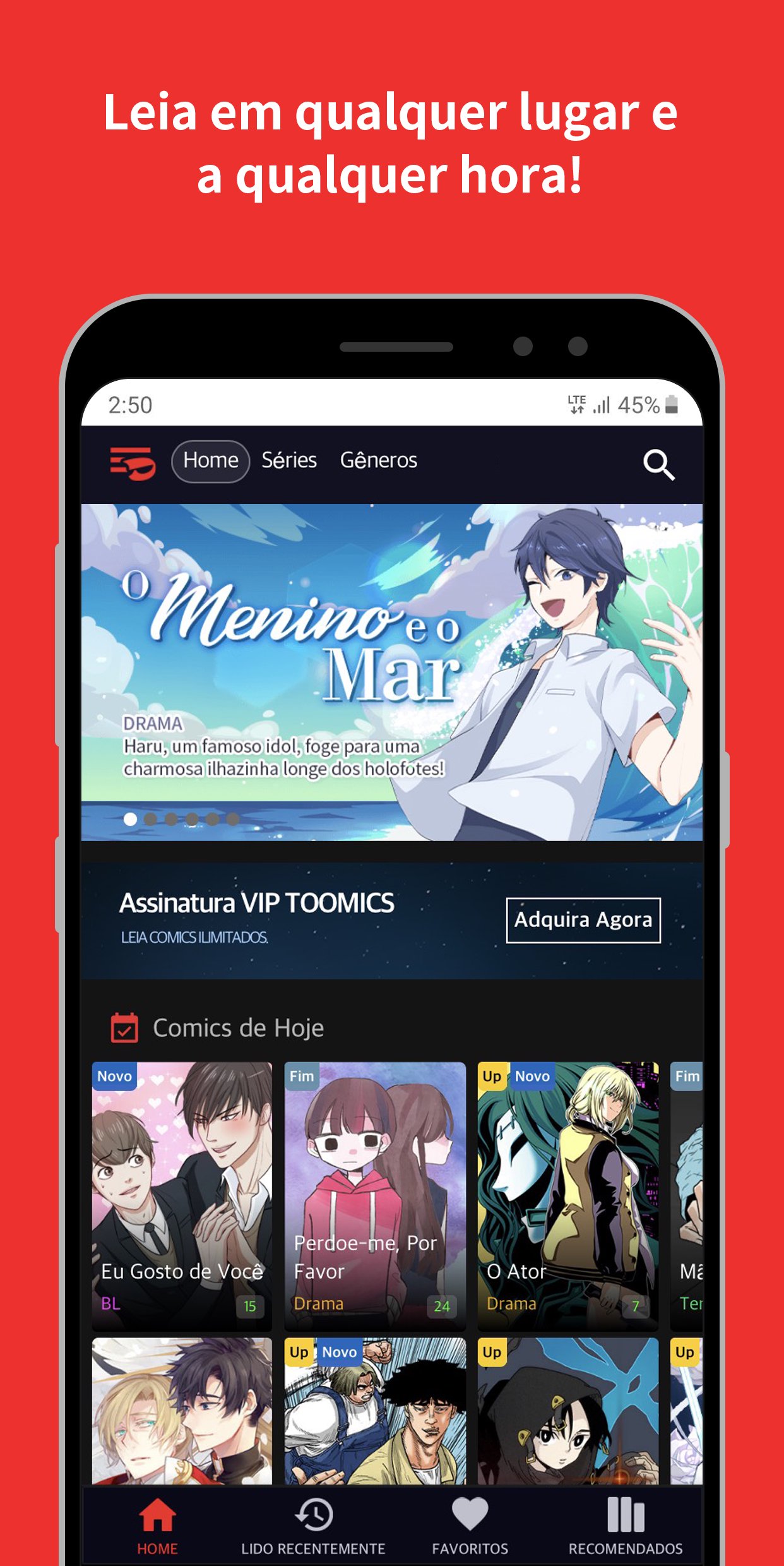 Baixar Toomics APK para Android