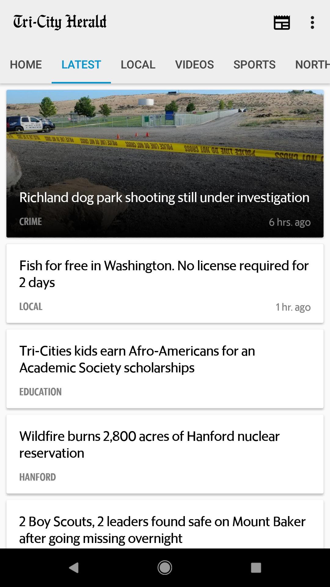 Tri-City Herald for Android - APK Download