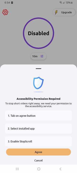 Скачать Stop Scroll APK для Android