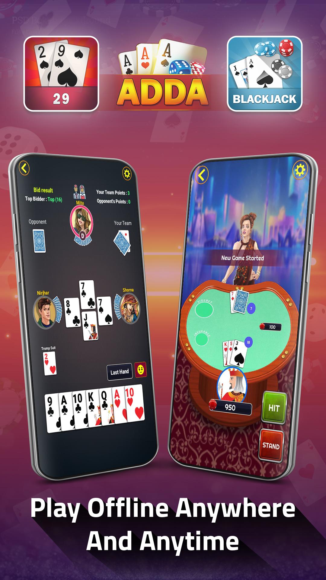 Adda : callbreak , 29 , 3 patt APK for Android Download Adda : callbreak , 29 , 3 patt APK for Android Download