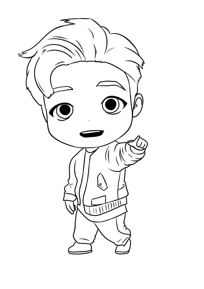 AR Draw Coloring Tiny Tan BTS APK for Android Download