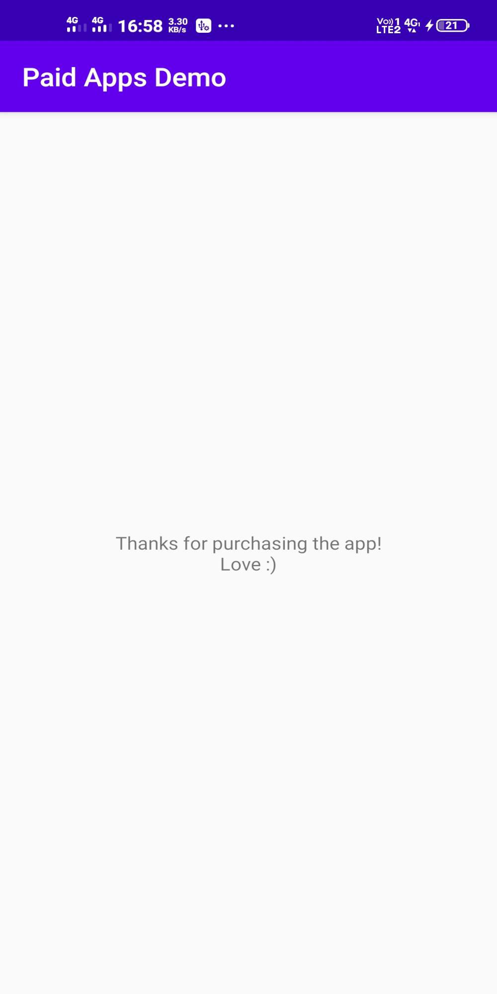 Paid App Demo Latest Version 1.0 for Android