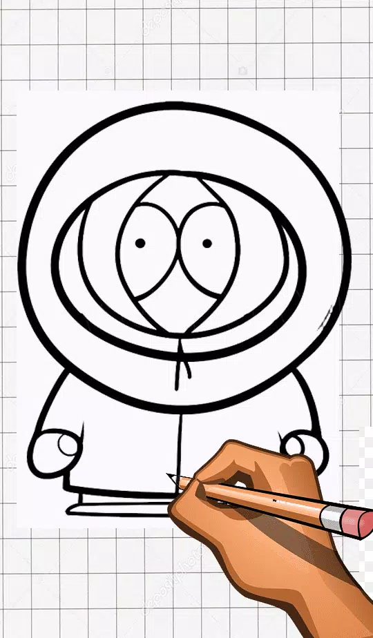 How To Draw South Park Kenny