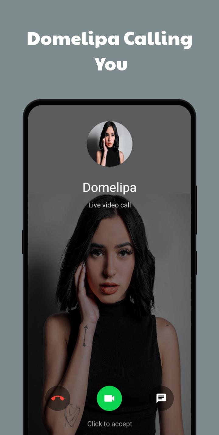 Domelipa Fake Video Call Apk Android App Free Download