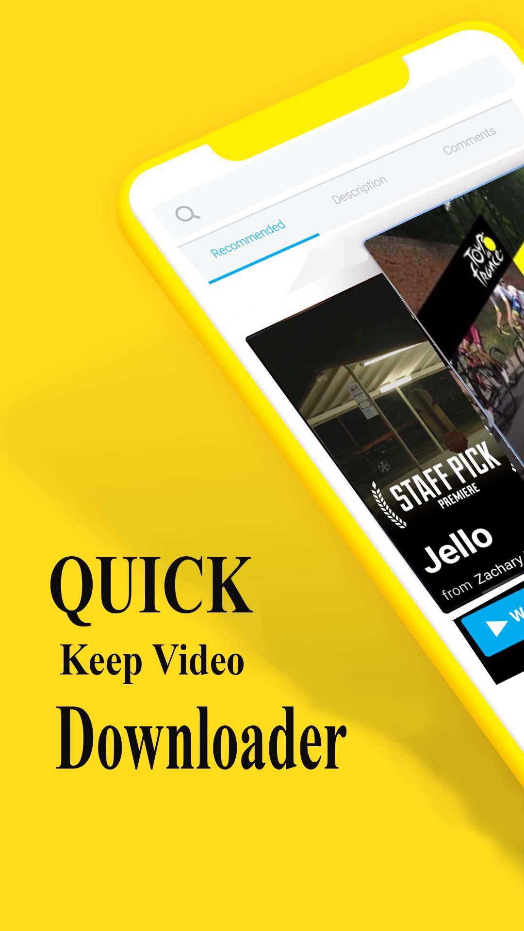 Download do APK de Keep Video Downloader para Android