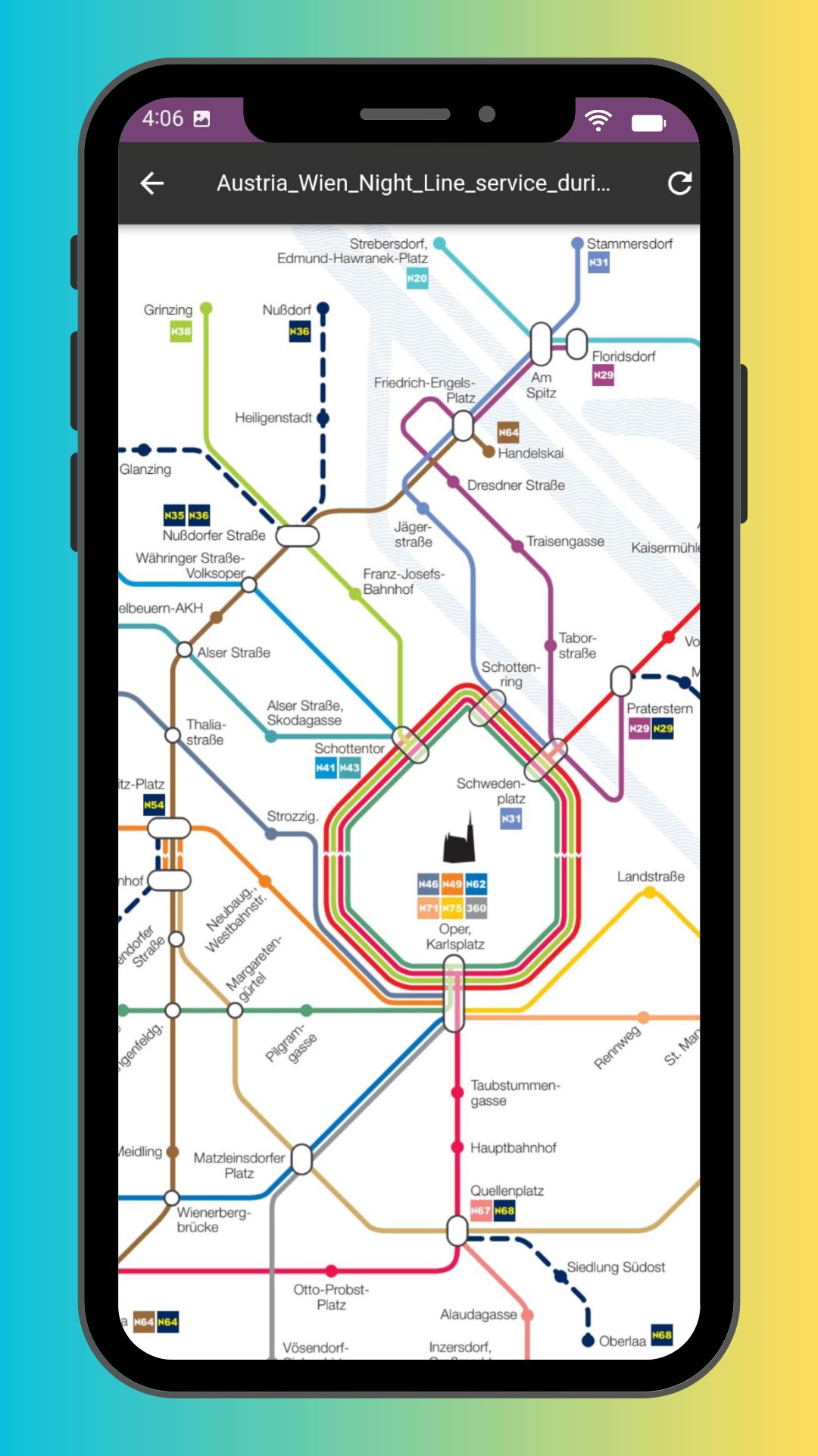 Vienna Metro Map 2023 APK للاندرويد تنزيل