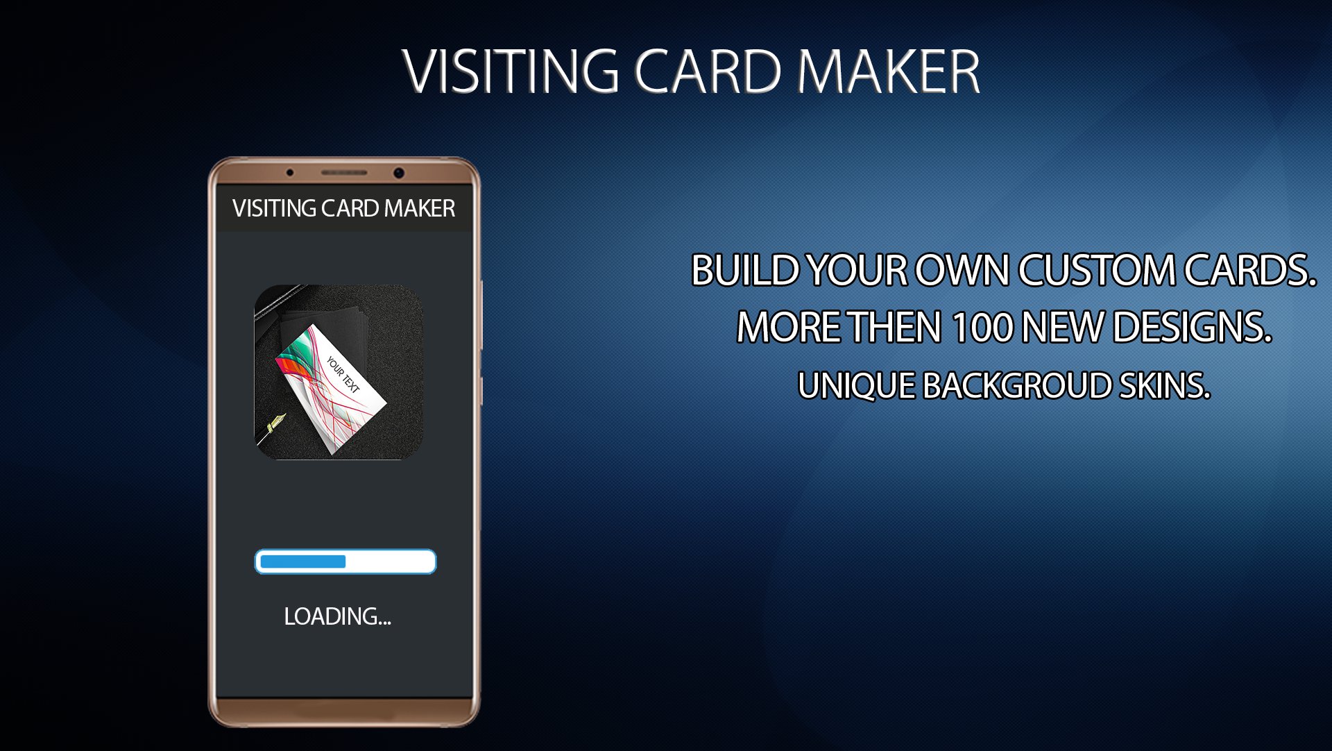 Visiting Card with Free Logo Maker APK for Android Download