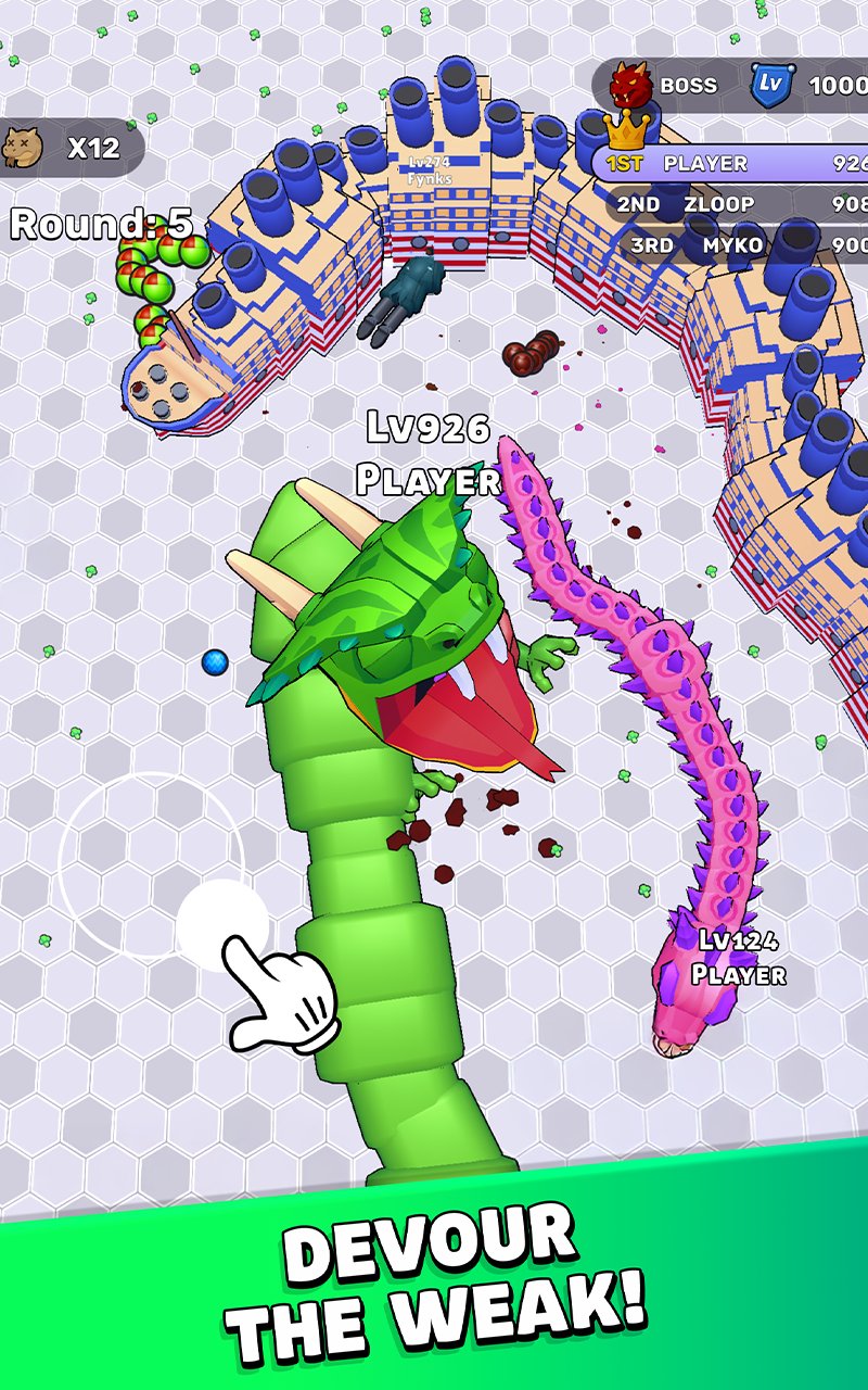 Snake Rush: Clash Battle 3D APK for Android Download