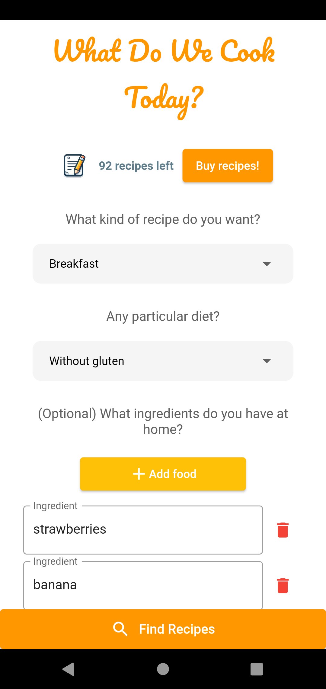 What do we cook today? APK for Android Download