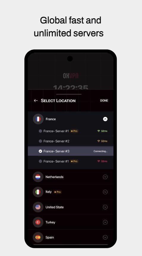 فیلتر شکن قوی پرسرعت OX VPN APK برای دانلود اندروید